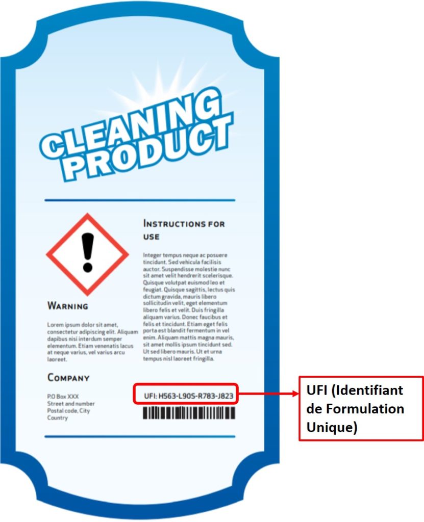 UFI Code - étiquette des produits chimiques [L'essentiel à retenir]